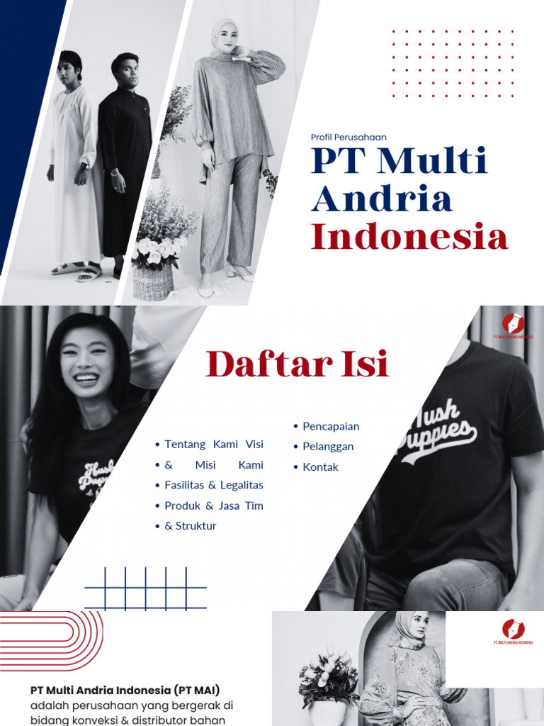 Profil PT Multi Andria Indonesia | PDF