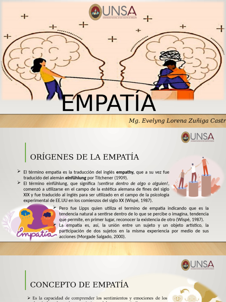 Tema 06 Empatía | PDF | Empatía | Las emociones
