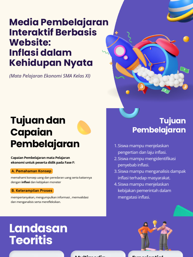 Media Interaktif Inflasi untuk SMA | PDF