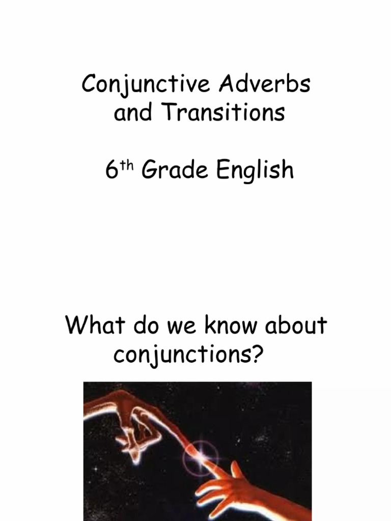 Conjunctive Adverb | PDF