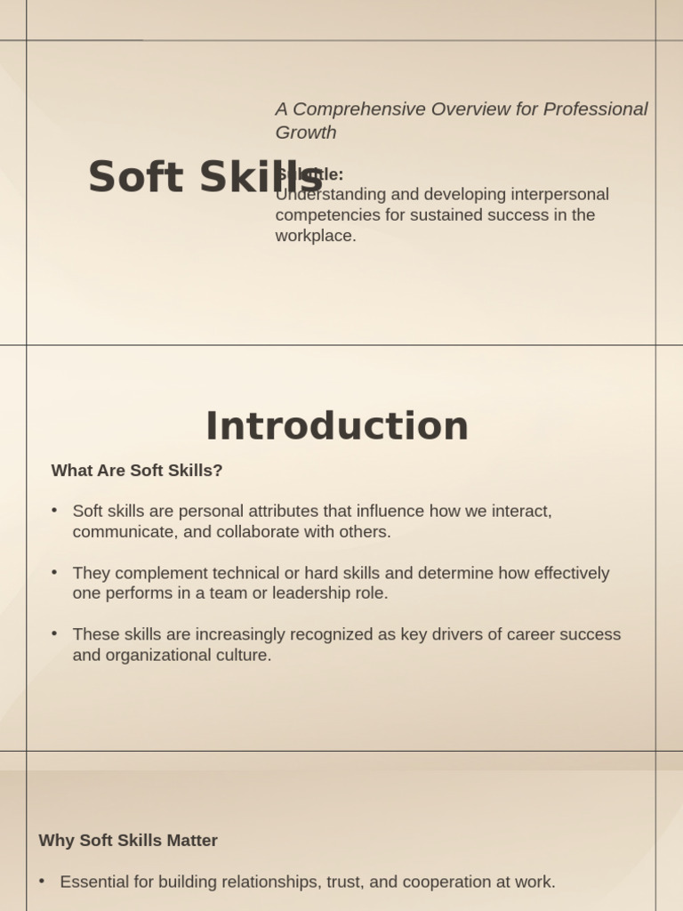 Soft Skills | PDF | Nonverbal Communication | Communication