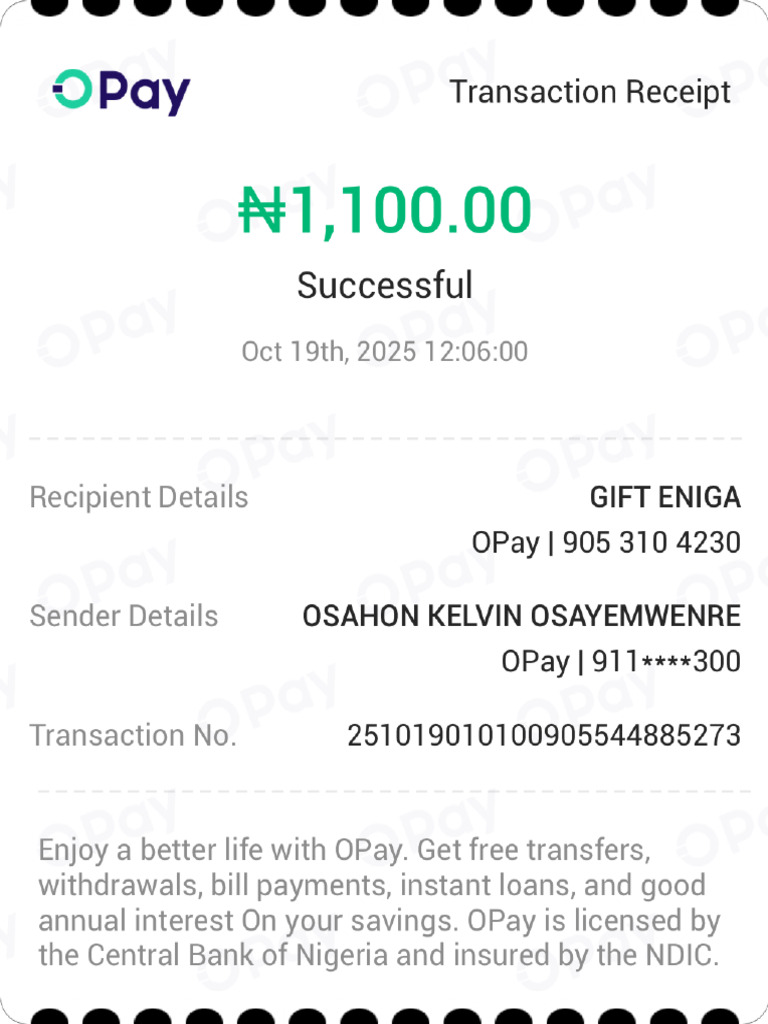 Transaction Receipt-251019010100905544885273 | PDF