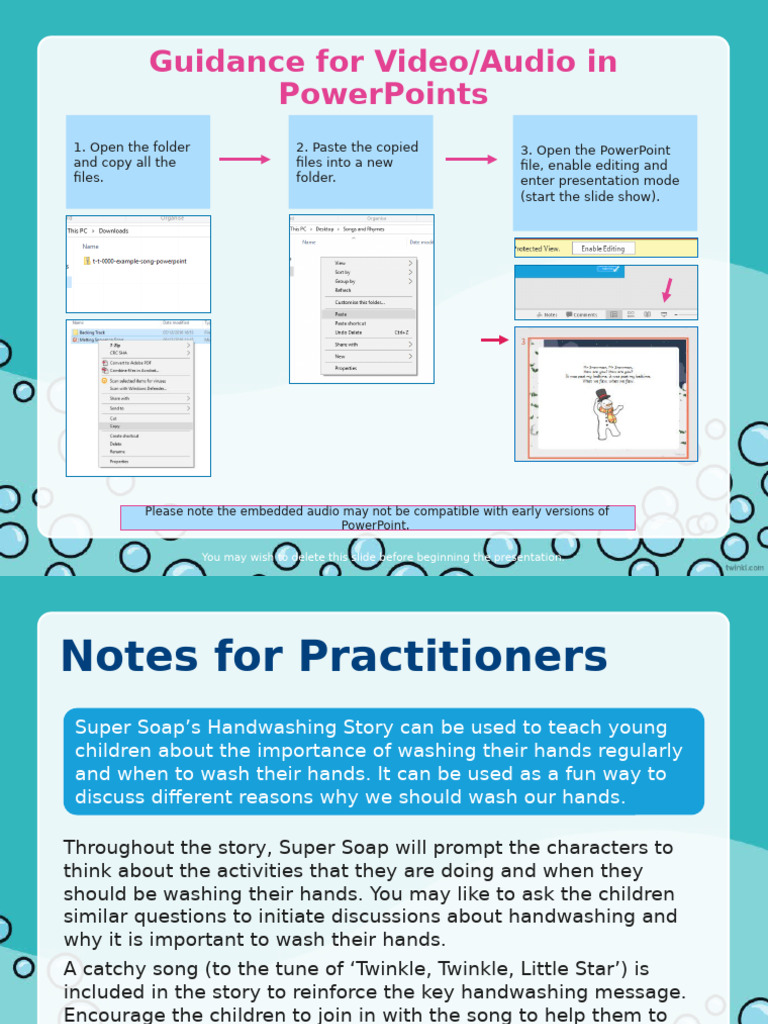 GP G1 W2 Super Soaps Handwashing Story | PDF | Hand Washing