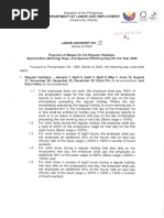 DO No. 147 15 Amending The Implementing Rules and Regulations of Book VI of The Labor Code of ...