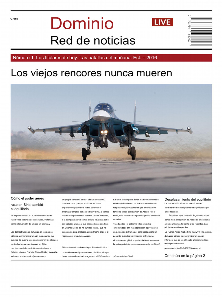 Command Live Issue 1ES | PDF | Avión de combate | Bombardeo