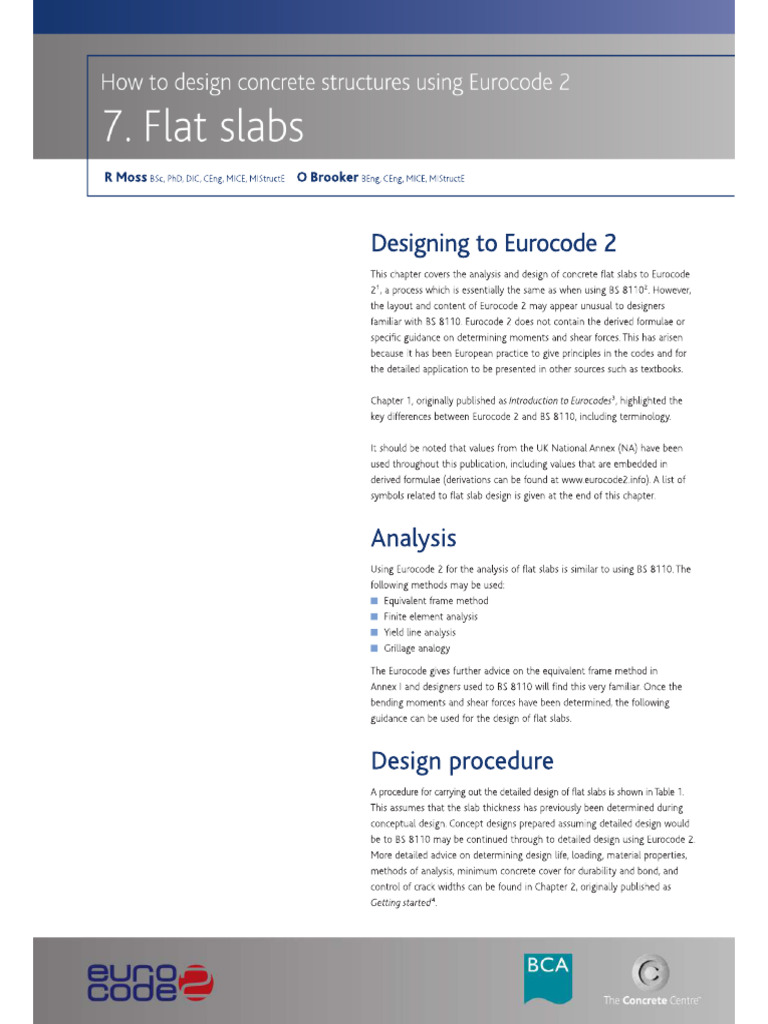 How To Design Concrete Structures Using Eurocode 2 Page 55-62 | PDF