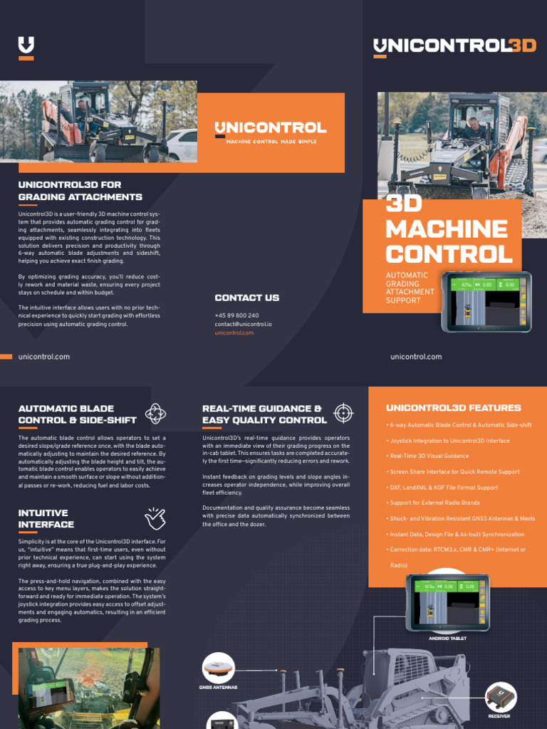 6811e869d6f535075c7cb19c Grading Attachment Brochure en | PDF | User Interface | Computing