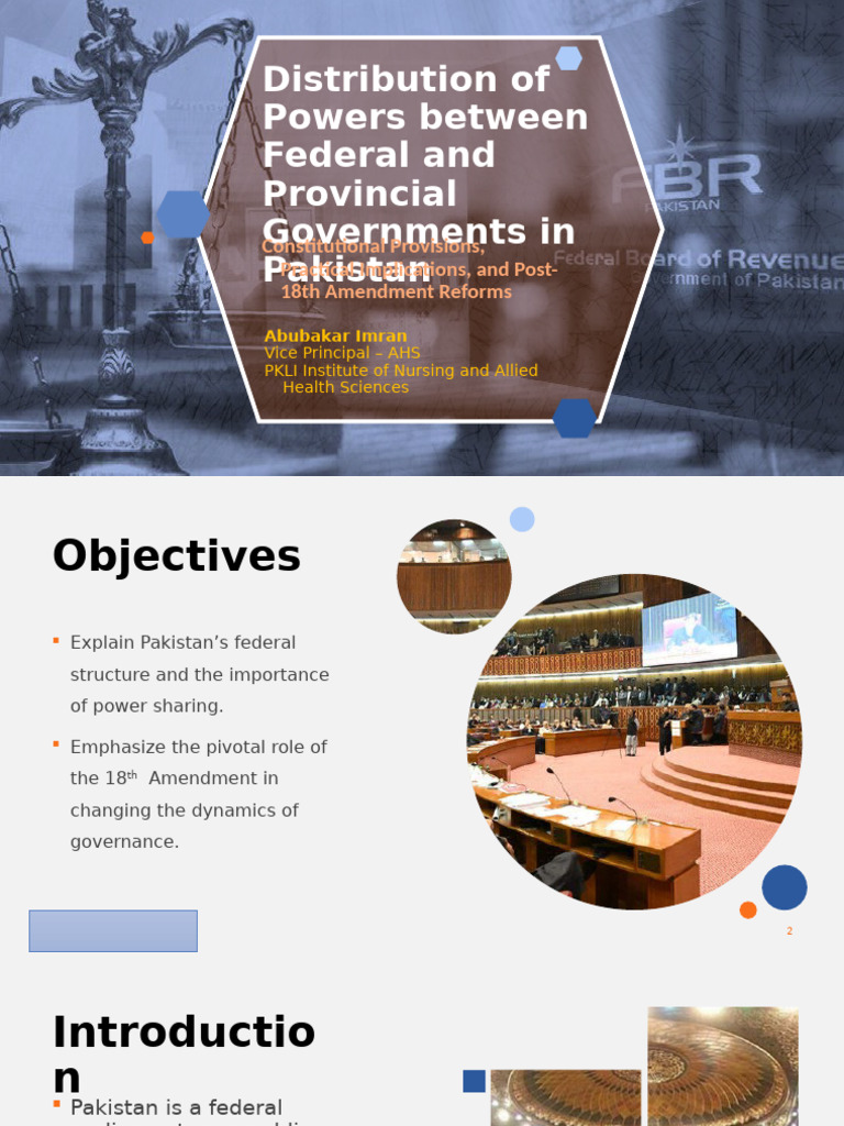 Distribution of Powers Between Federal and Provincial Governments | PDF ...