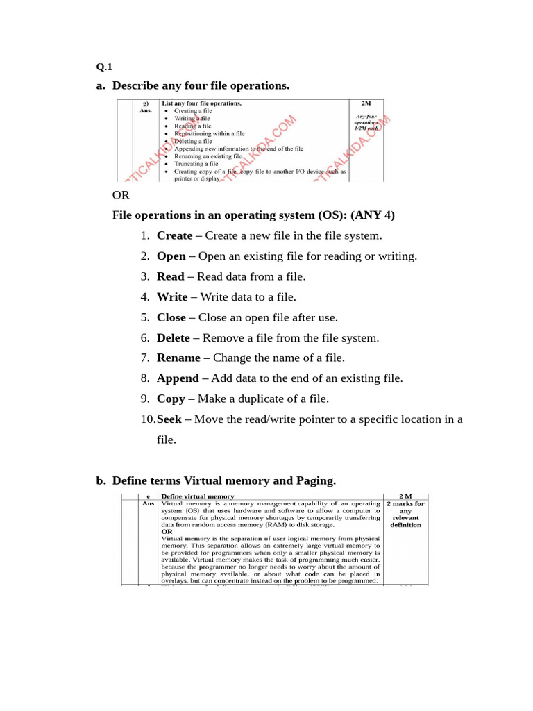 Os Ut2 Solved | PDF