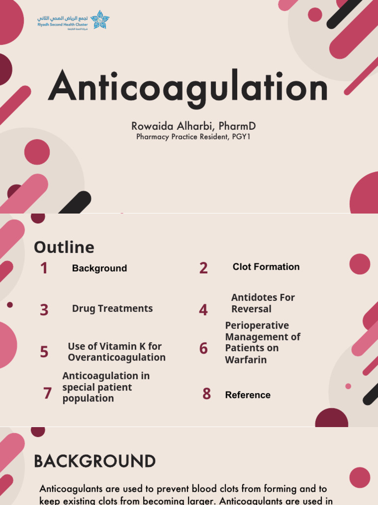 Warfarin and Anticoagulation Management | PDF | Clinical Medicine | Blood