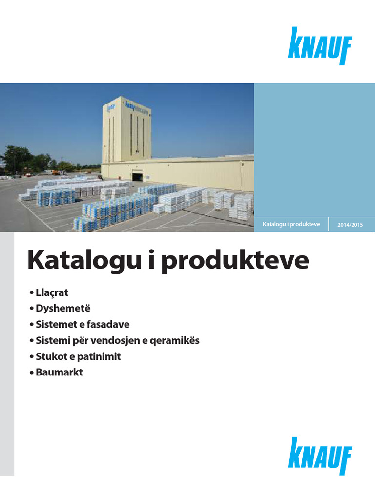 Knauf Zemun Katalogu I Produkteve | PDF