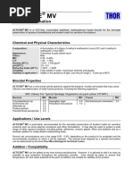 Acticide® MV 14 (Biocide) by Thor - Technical Datasheet | PDF | Finance ...