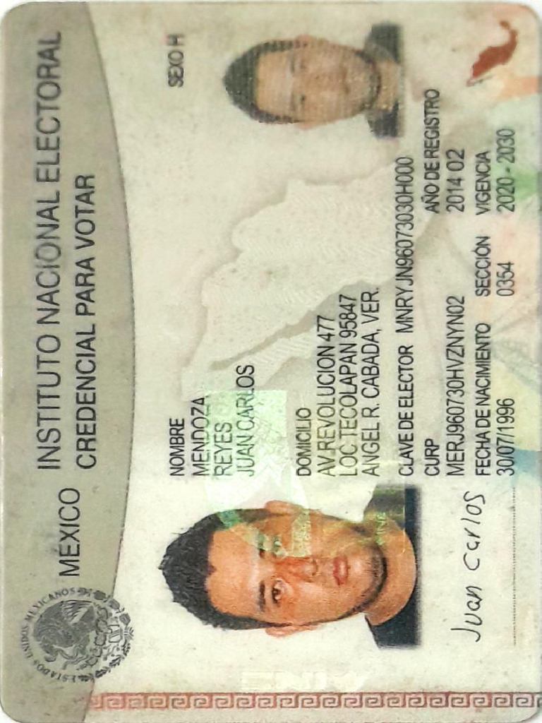 Credencial de Elector 251015 172504 | PDF