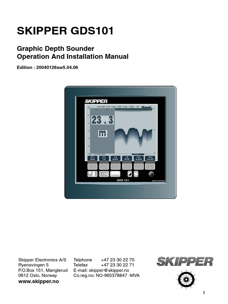 GDS101 Op Man 20040126 SW 50405 | PDF | Computer Keyboard | Electronics