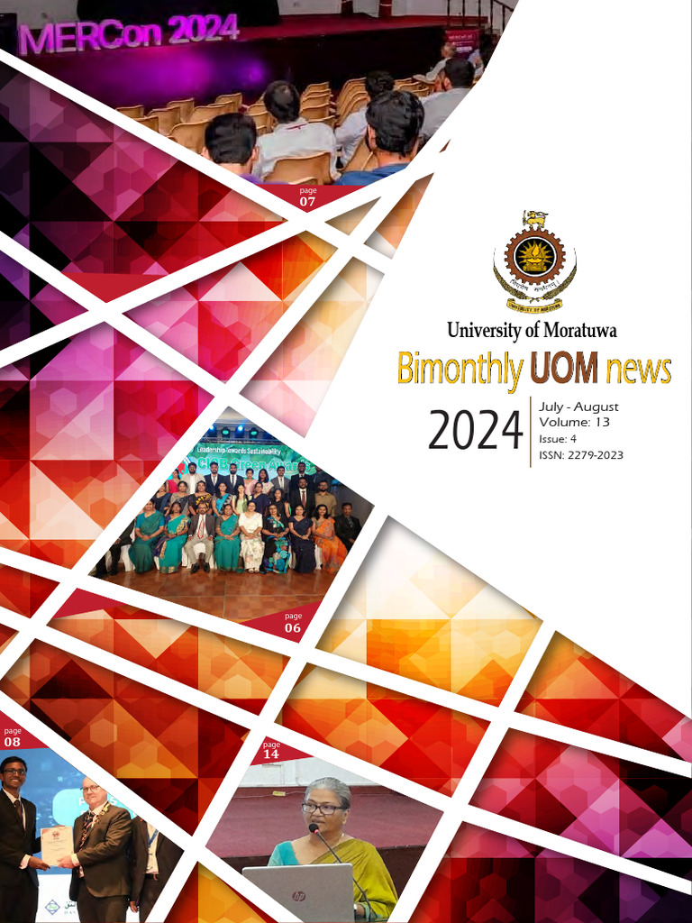 UOM News: Research & Collaborations July-Aug 2024 | PDF | Libraries ...
