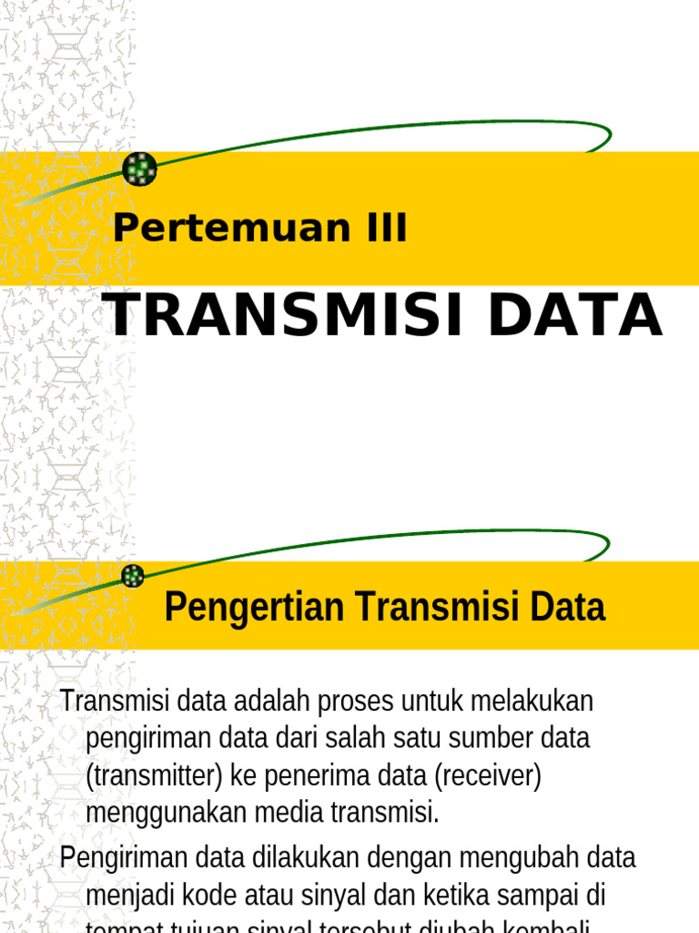 Pertemuan 03 Transmisi | PDF