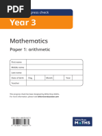 Mental Arithmetic 3 Answers | PDF | Litre | Arithmetic