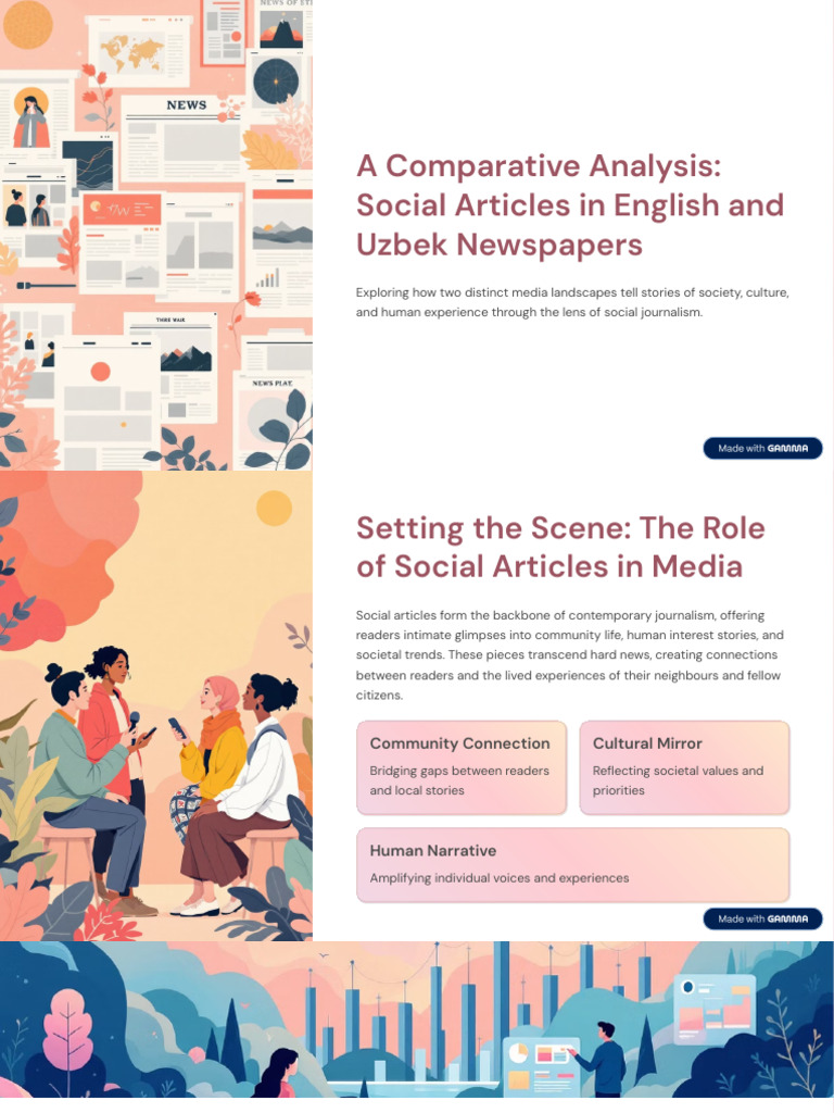A Comparative Analysis Social Articles in English and Uzbek Newspapers ...