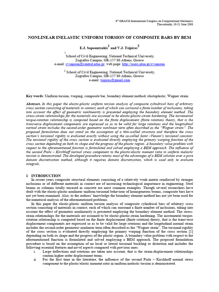 2-Paper - Teliko - Apo Ta Praktika | PDF | Stress (Mechanics) | Elasticity (Physics)