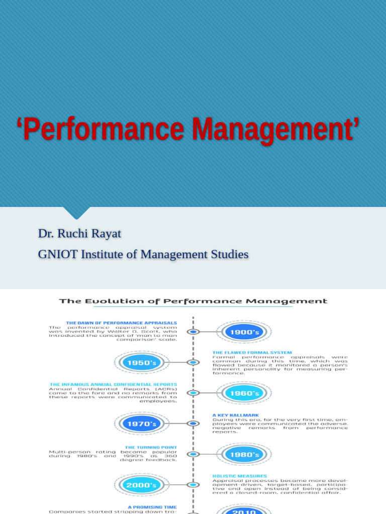 Effective Performance Management Guide | PDF | Performance Appraisal ...