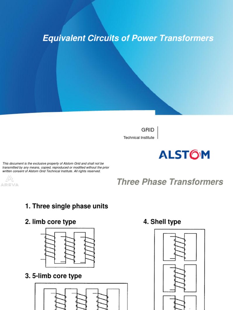 2 Equivalent Circuits of Power Transformers | PDF | Transformer ...