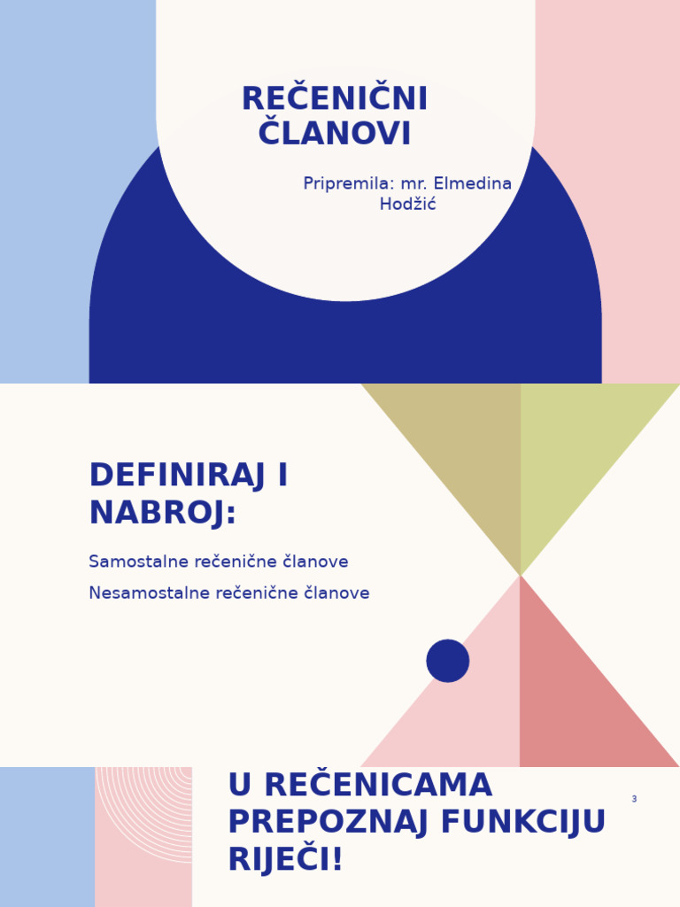 Atribut I Apozicija VIII Razred | PDF