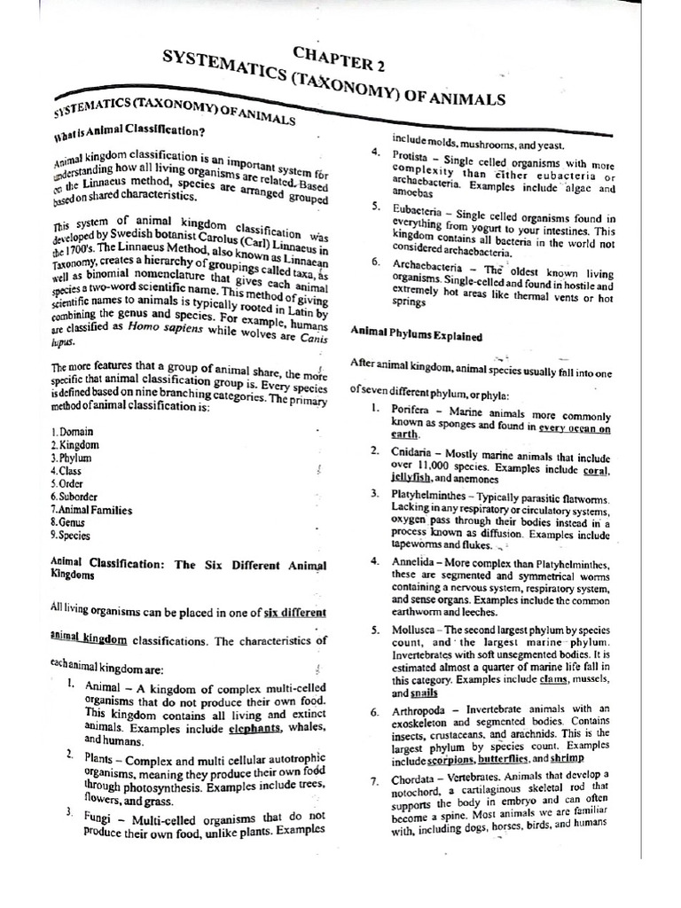 Taxonomy | PDF