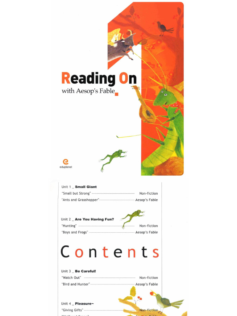 Reading Aesop's Fable - 1 | PDF