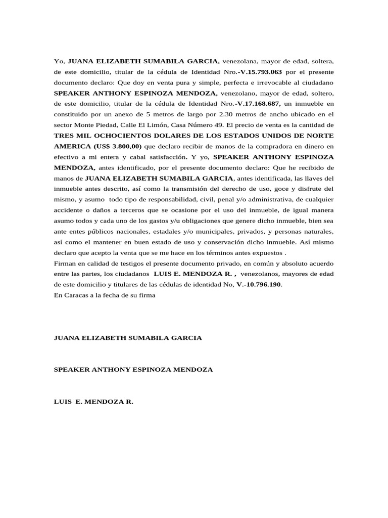 Privado Antony | PDF