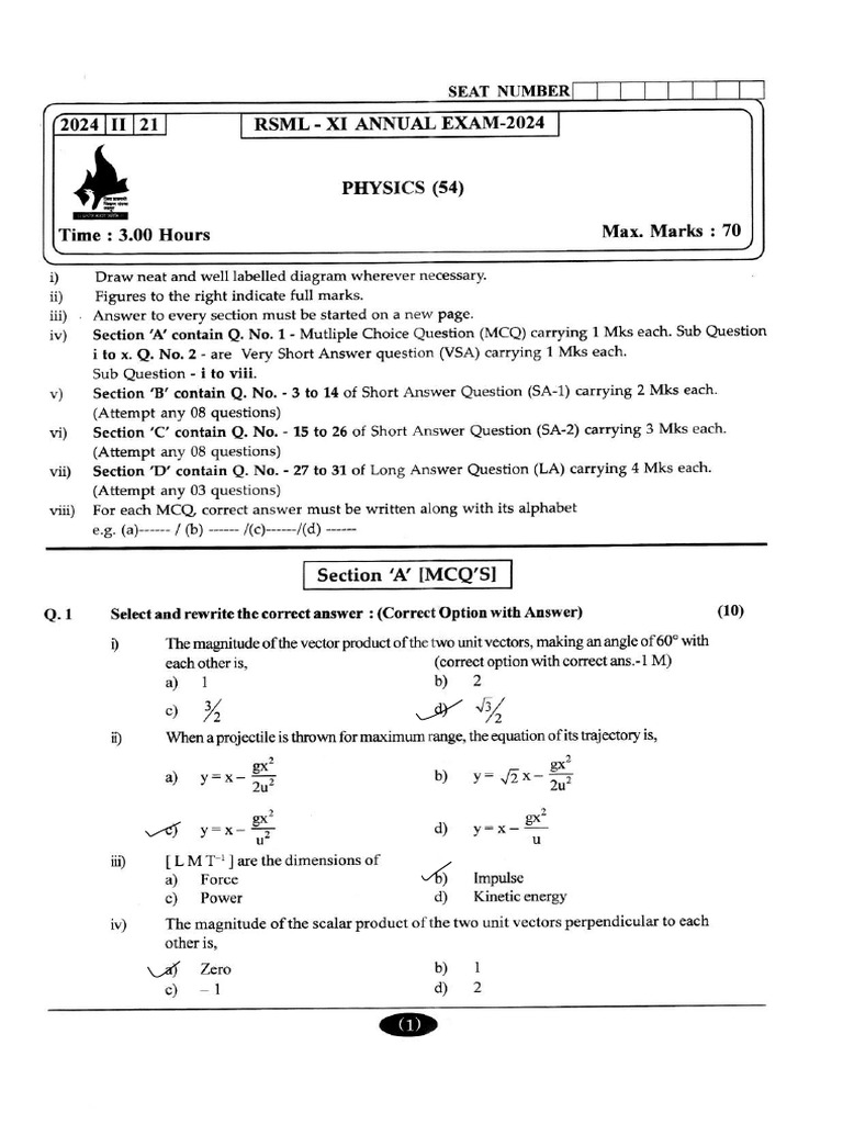 Physics Board | PDF