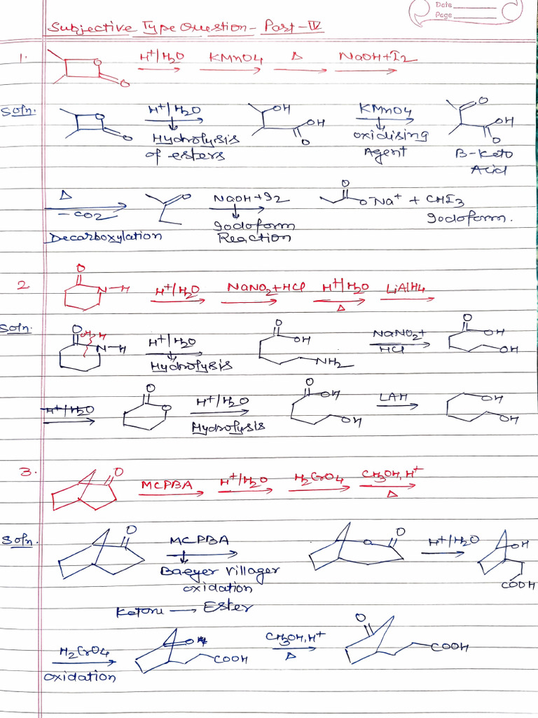 Revision of Organic Chemistry With PG Sir Part 4 | PDF
