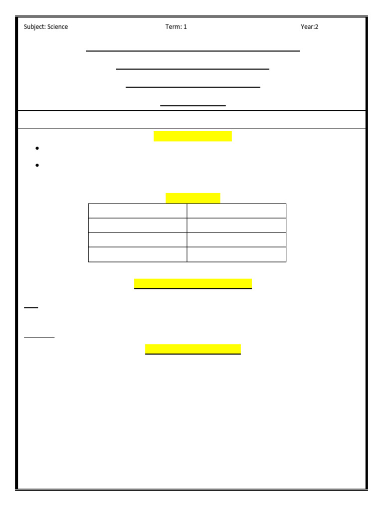 Comparing Animals Notes | PDF