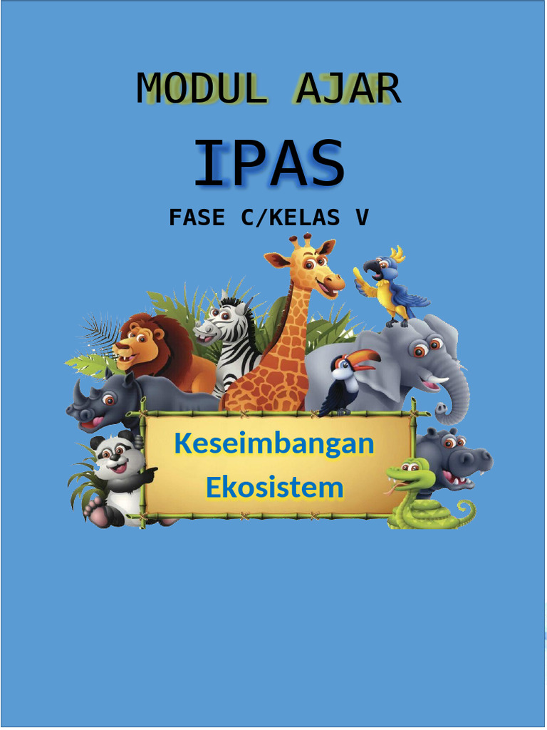 Modul Ajar IPAS Fix | PDF