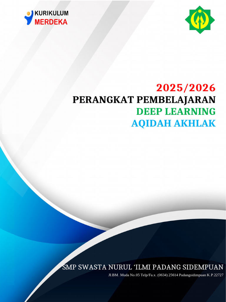 Cover Aqidah Akhlak Kls IX 2025 Bidasari Pulungan | PDF