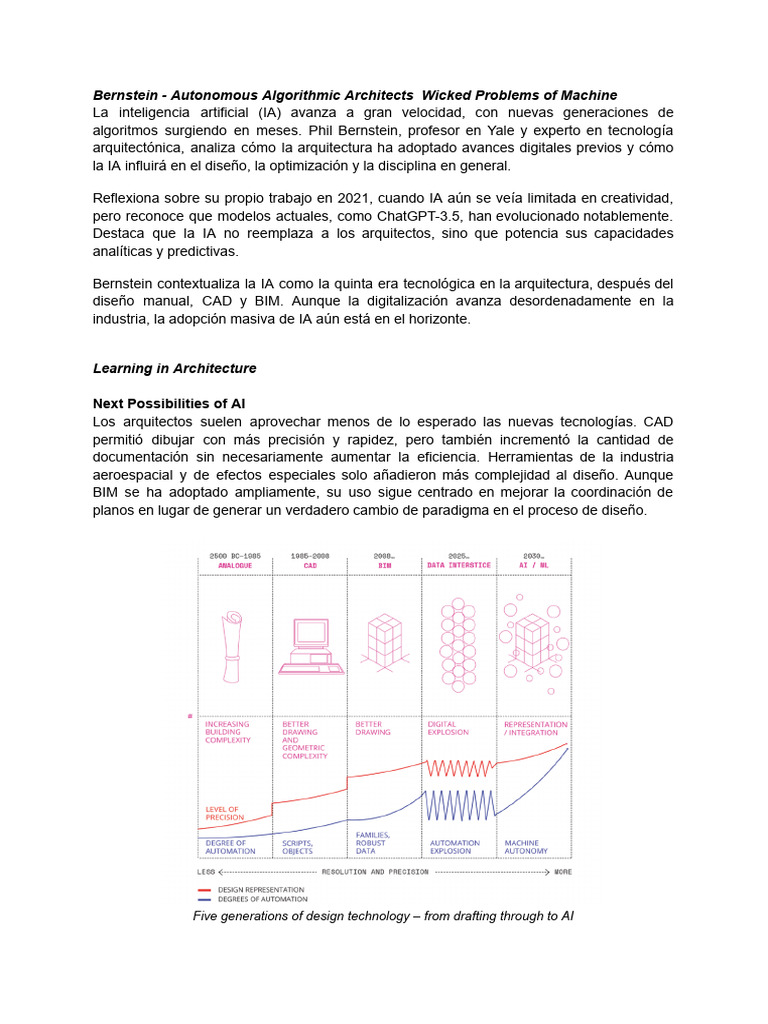 Autonomous Algorithmic Architects Wicked Problems of Machine | PDF ...