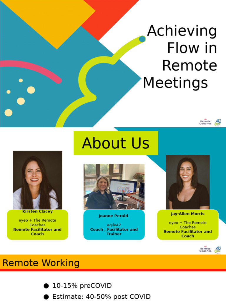 Achieving Flow in Remote Meetings | PDF | Cognitive Science | Neuroscience