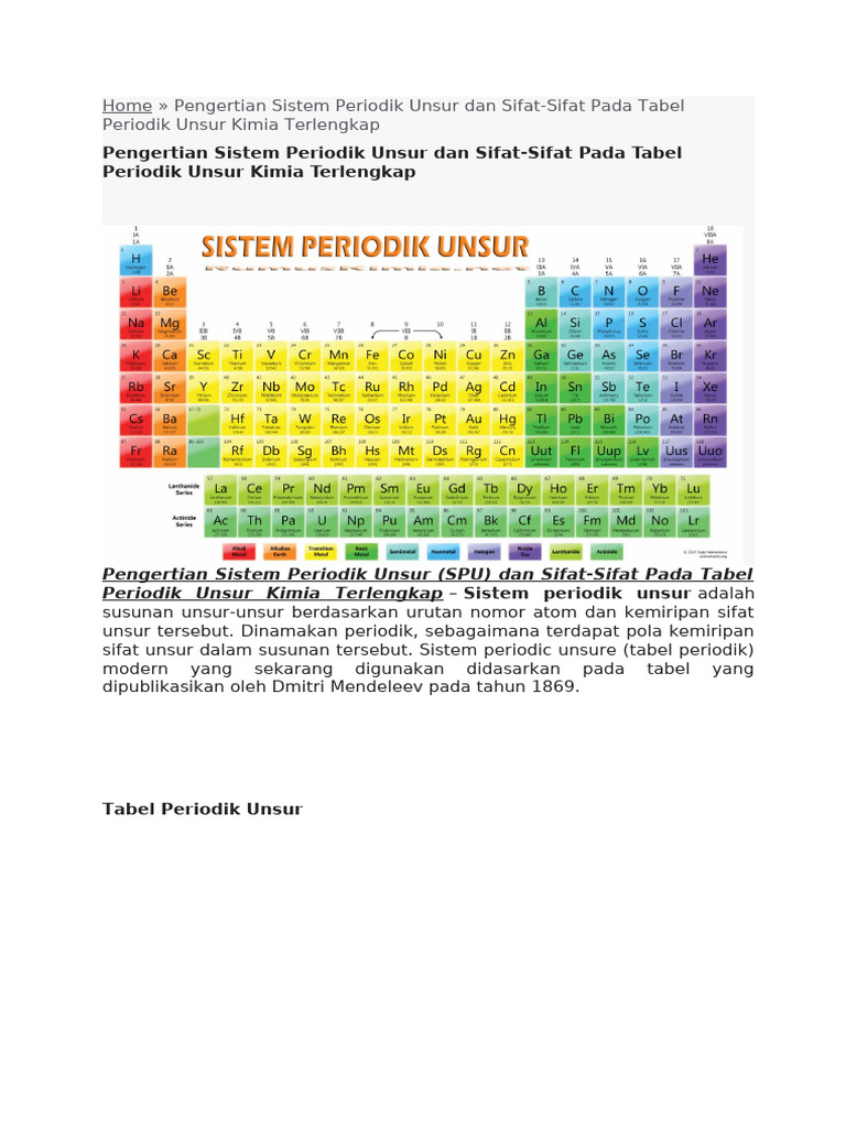 Sifat Sifat Spu | PDF