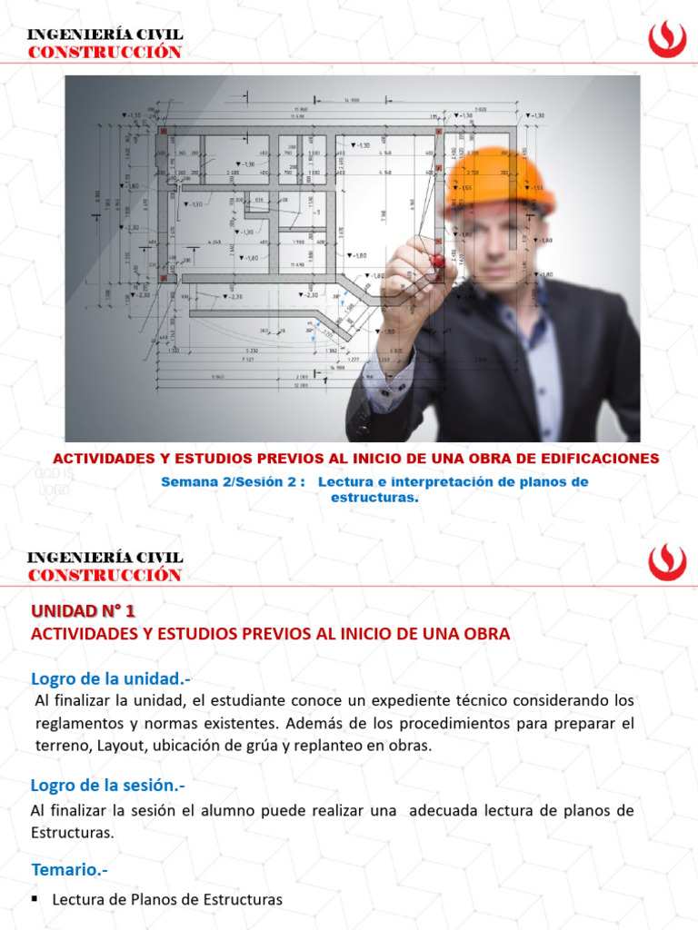Lectura de Planos Estructurales en Obras | PDF | Hormigón | Fundación ...