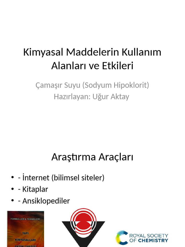 Camasir Suyu Sunum | PDF