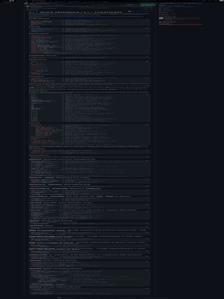Mortennobel - Cpp-Cheatsheet - Modern C++ Cheatsheet | PDF | Class (Computer Programming ...