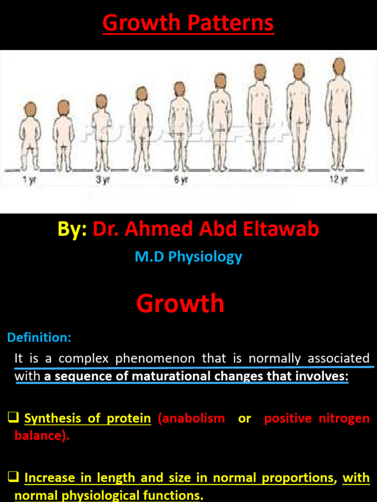 Understanding Human Growth Patterns | PDF | Puberty | Growth Hormone