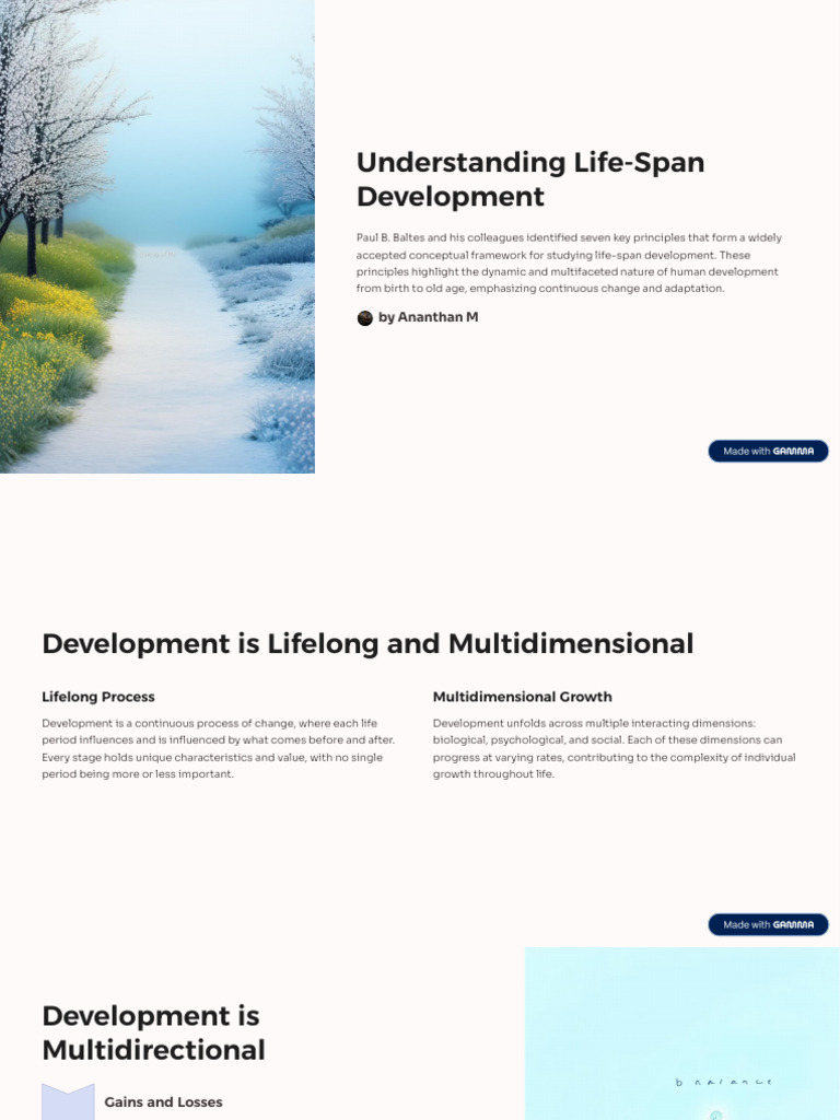 Understanding Life Span Development | PDF | Psychology | Behavioural ...