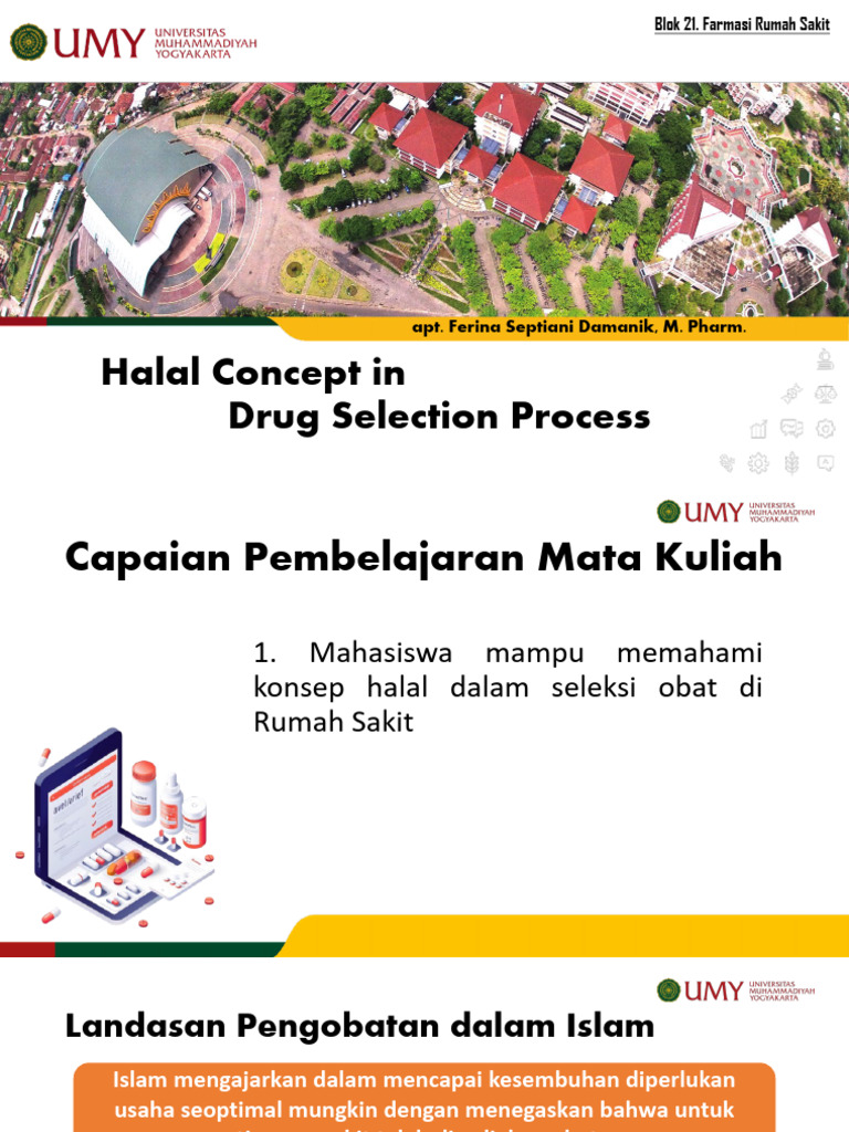 Proses Seleksi Obat Halal di Rumah Sakit | PDF