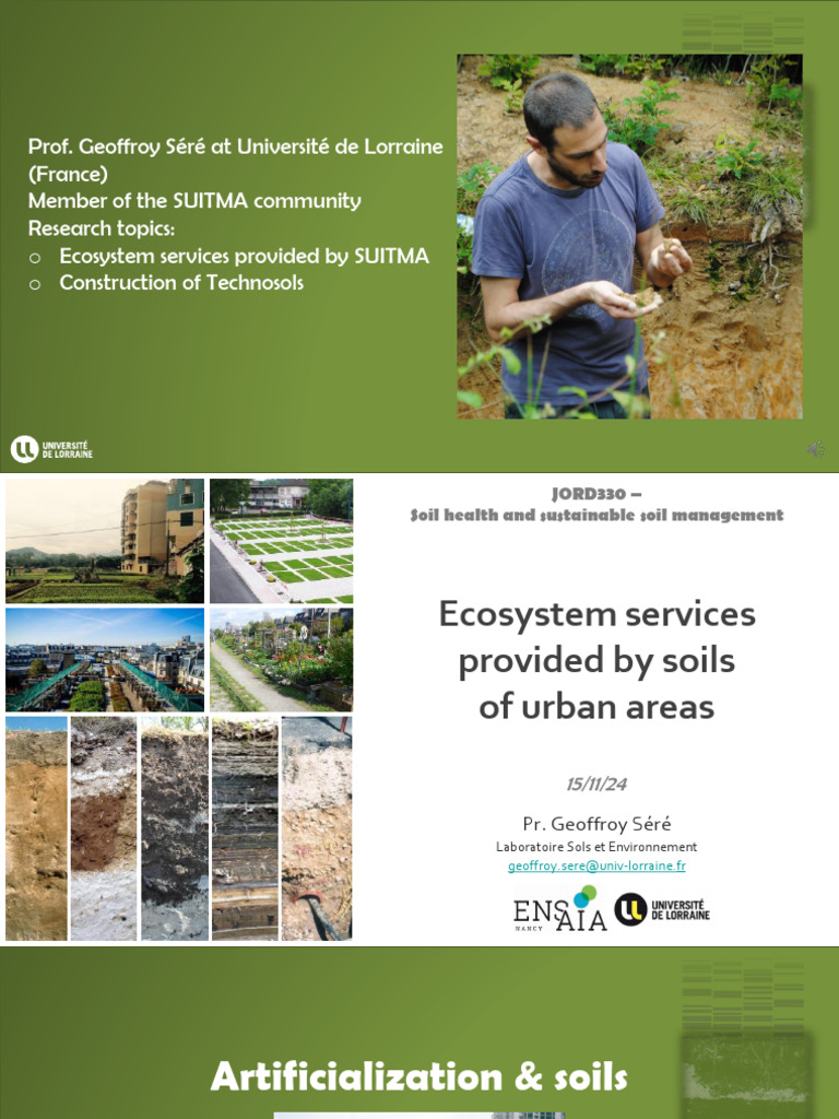 Urban Soils Sere | PDF | Soil | Soil Fertility