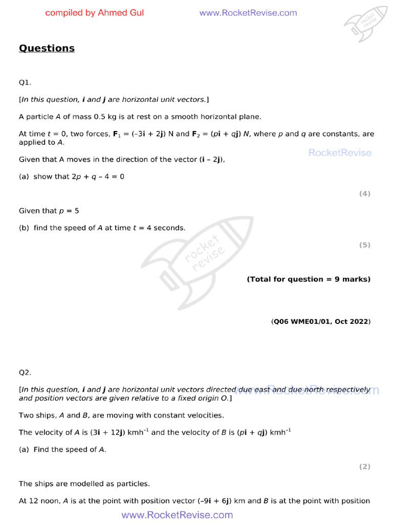 Ial m1 Vectors | PDF