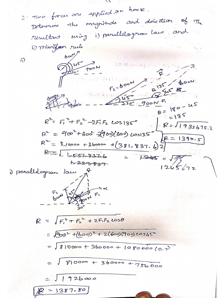 Physics Class Work G1 | PDF