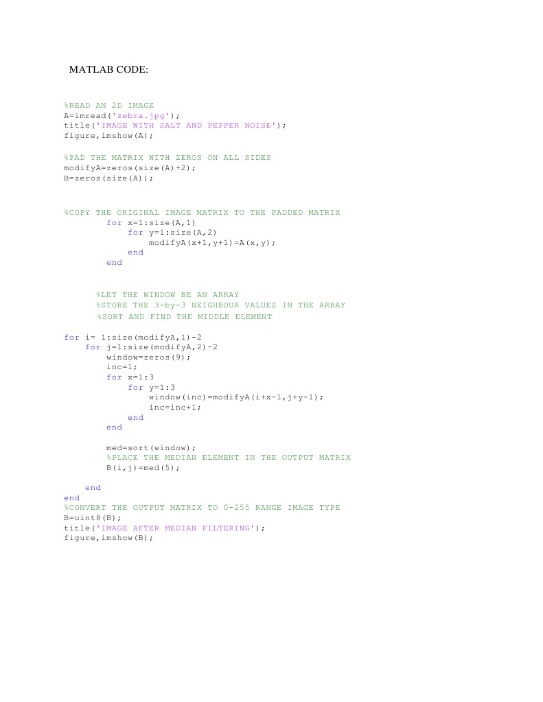 Matlab Code | PDF | Matlab | 2 D Computer Graphics