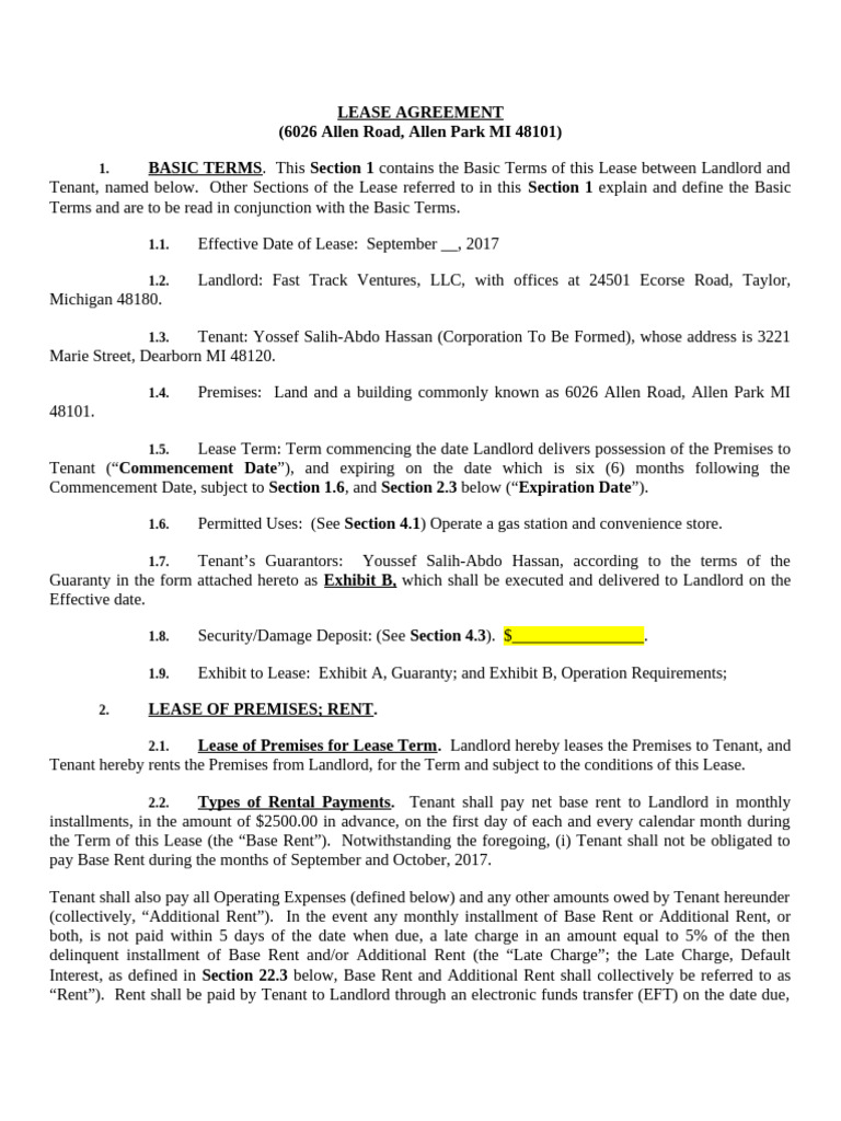 Lease With Option To Purchase | PDF | Lease | Leasehold Estate