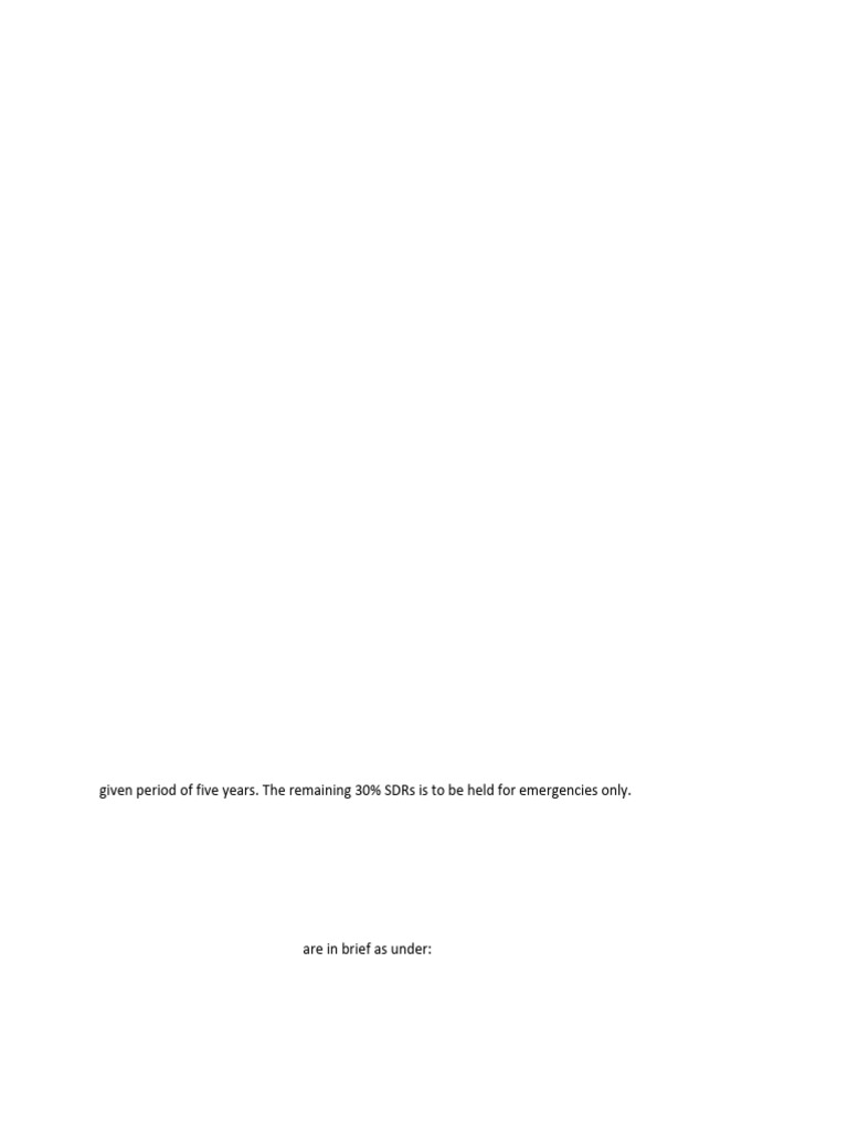 Understanding Special Drawing Rights (SDRs) | PDF | Special Drawing ...