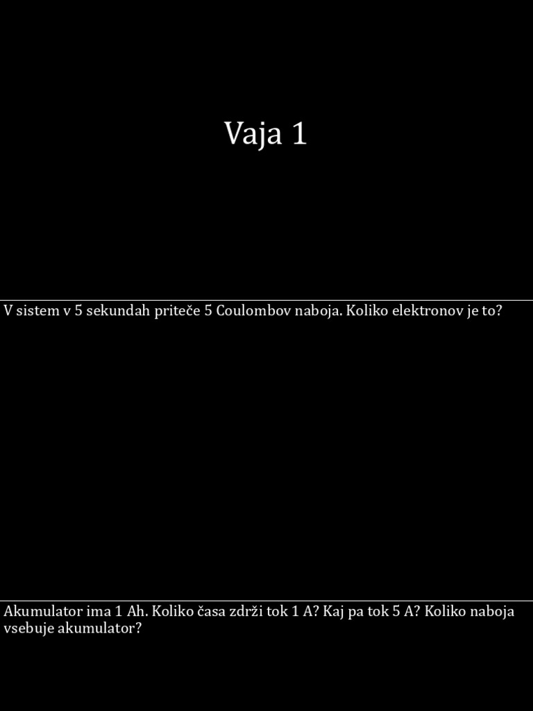 Vaja 1 - OE 1 - AS | PDF